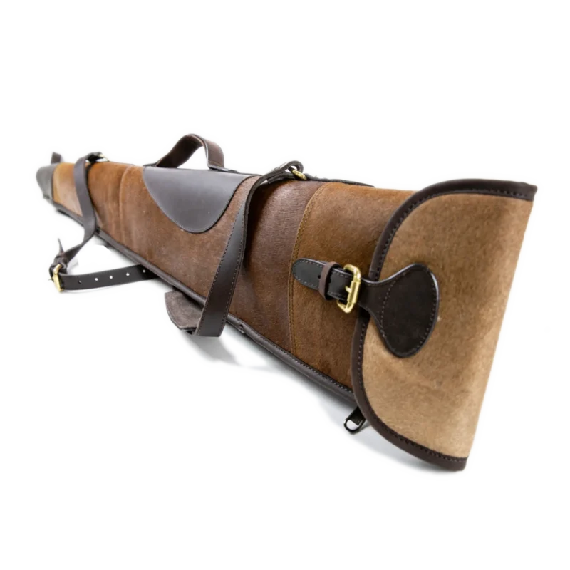 Teales Cow Hide and Leather Shotgun Slip - Ian Coley Country