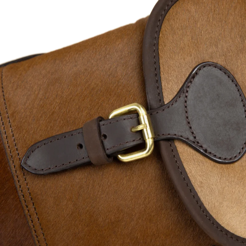 Teales Cow Hide and Leather Shotgun Slip - Ian Coley Country